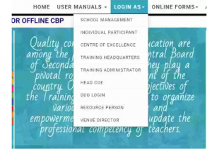 CBSE Training Portal Registration 2025, Certificate Download